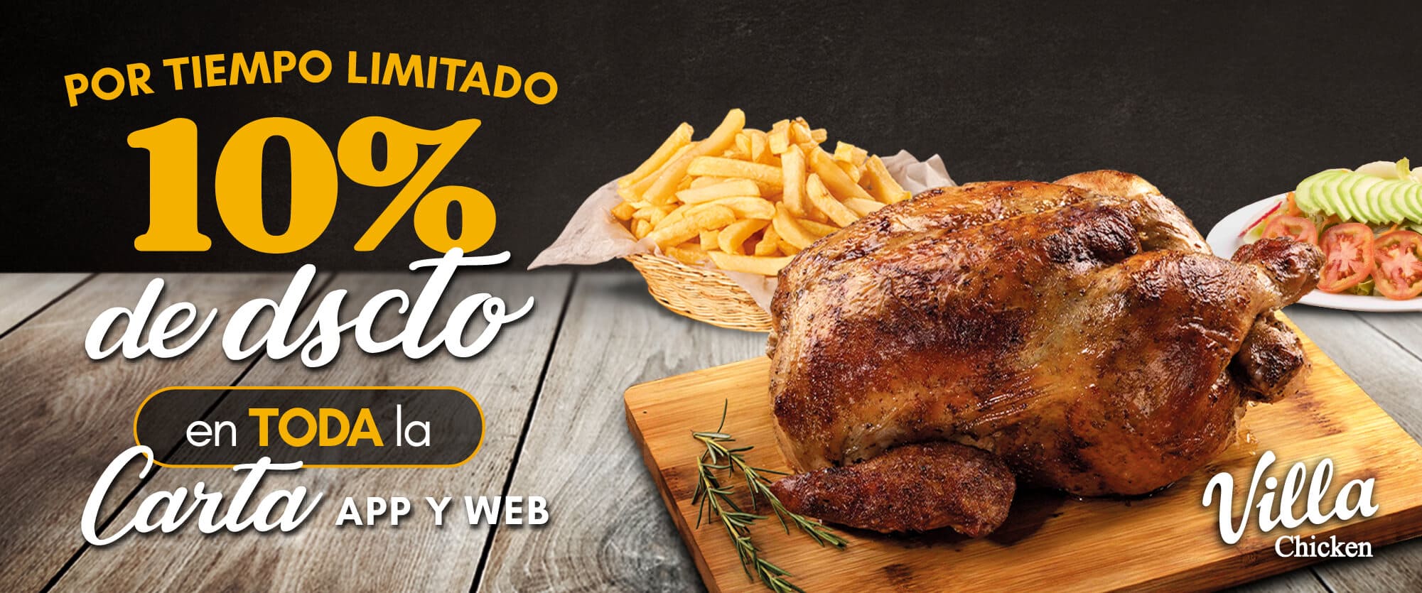 Villa Chicken - Delivery Gratis y Pollo a la brasa